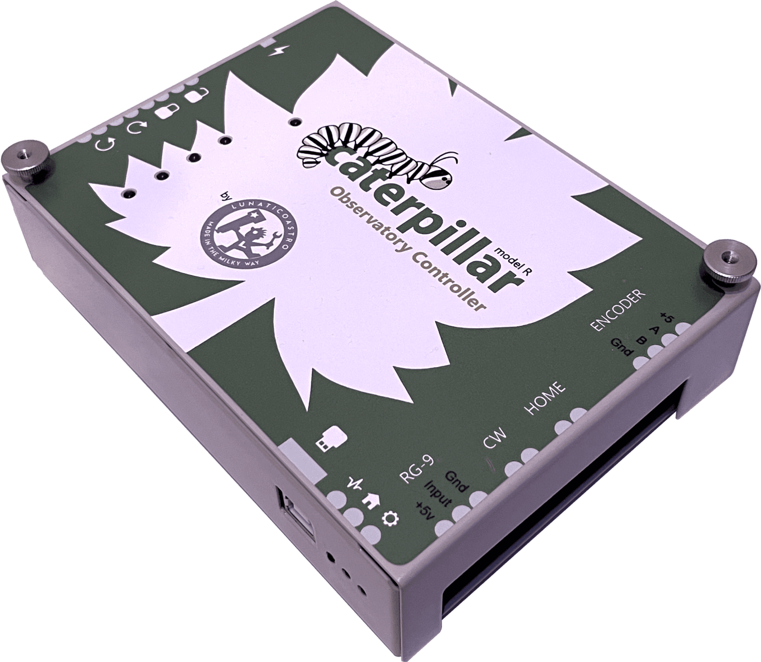 Caterpillar-R relay based dome controller – Lunaticoastro Pacific