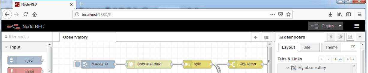 Node-RED tutorial (for Dragonfly and CloudWatcher SOLO ...